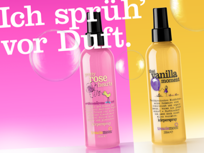treaclemoon Körpersprays „that vanilla moment“ und „pretty rose hearts ...